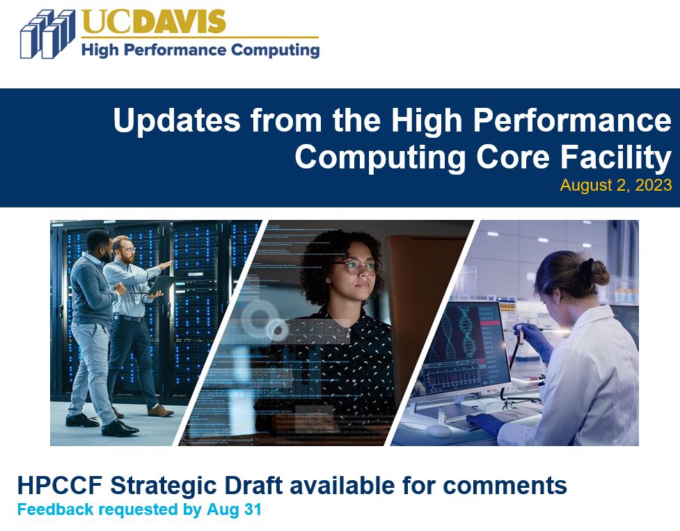 Newsletter | HPC Core Facility